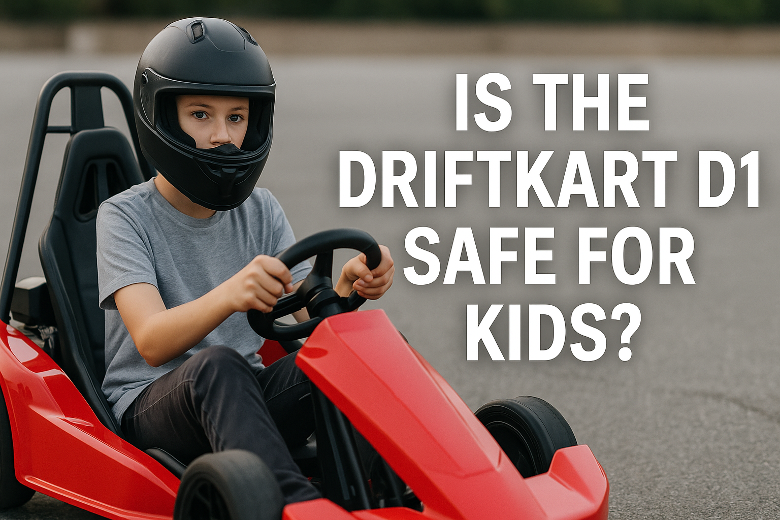 Is the DriftKart D1 Safe for Kids? What Parents Should Know – Drifting ...