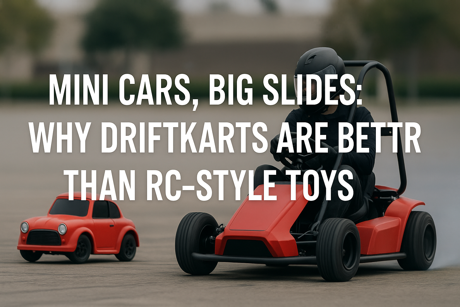Drifting Go Kart – Teaching the Art of Go Kart Drifting